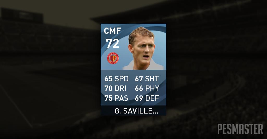 George Saville PES 2021 Stats