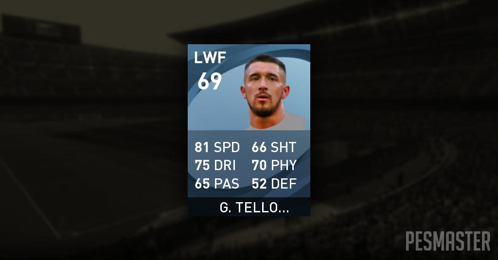 Gary Tello PES 2021 Stats