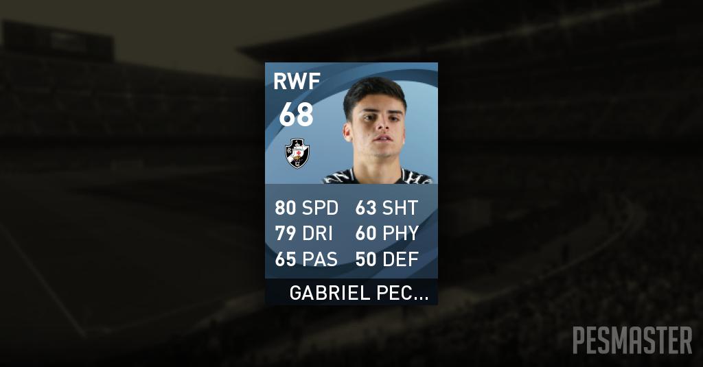 Gabriel PEC PES 2021 Stats