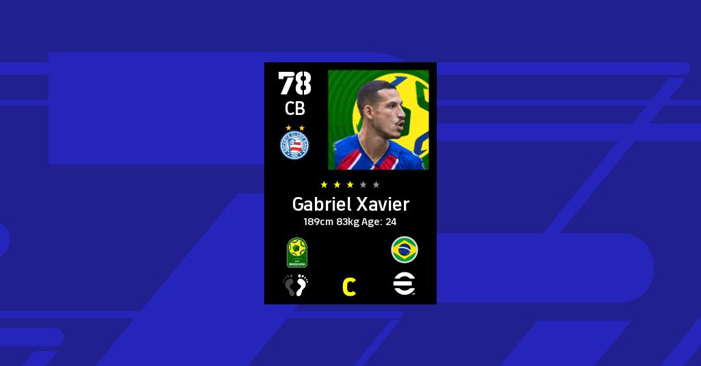Gabriel Xavier eFootball Stats