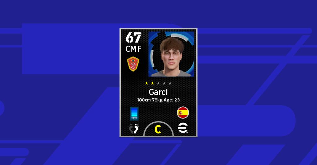 Garci eFootball Stats