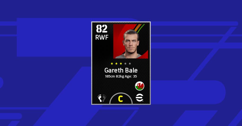 Gareth Bale eFootball Stats