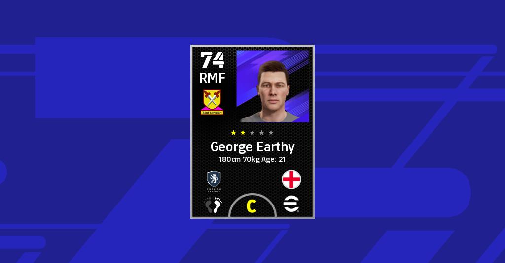 George Earthy eFootball Stats