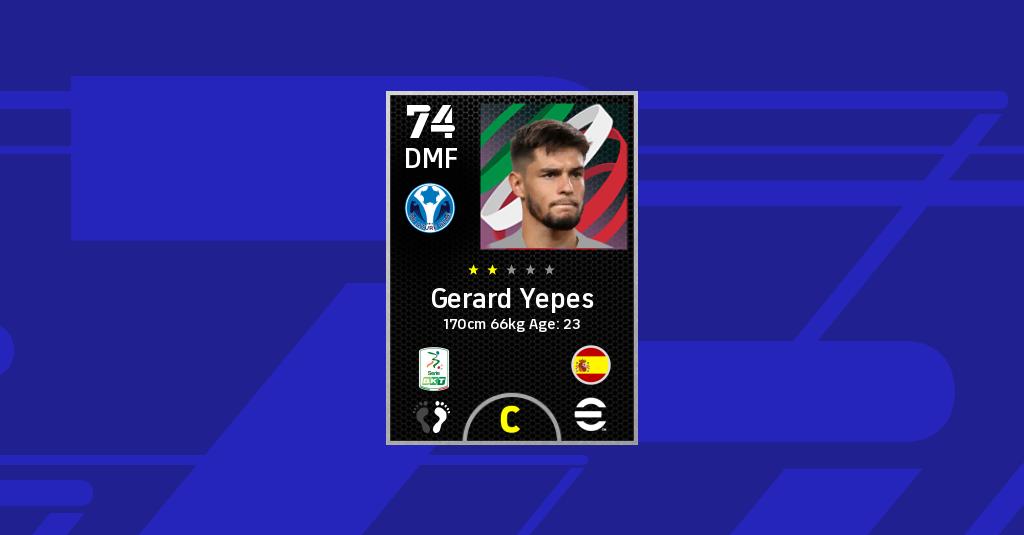 Gerard Yepes eFootball Stats
