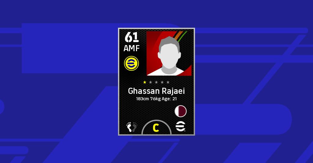 Ghassan Rajaei eFootball 2022 Stats