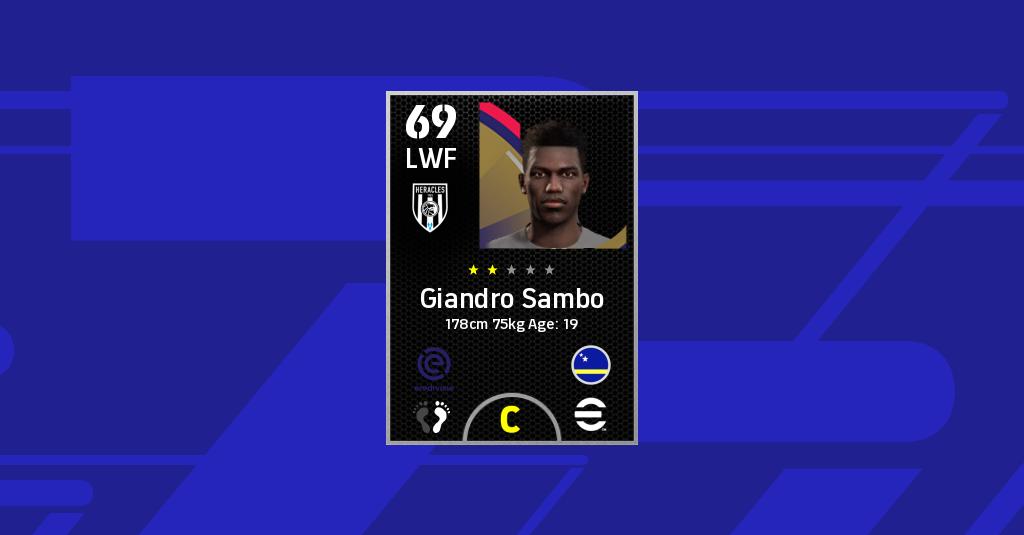 Giandro Sambo eFootball Stats