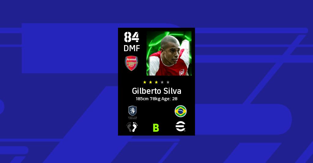 Gilberto Silva eFootball Stats