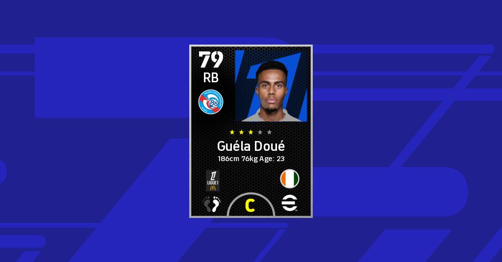 Guéla Doué eFootball Stats