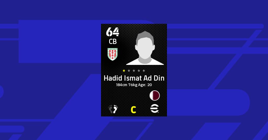 Hadid Ismat Ad Din eFootball Stats