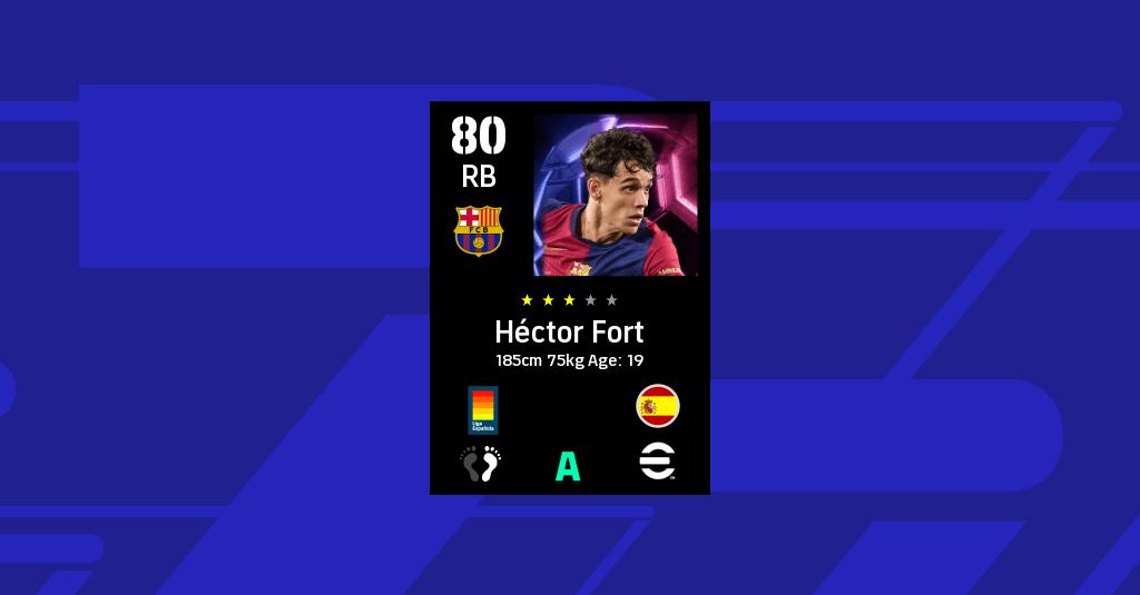 Héctor Fort eFootball Stats