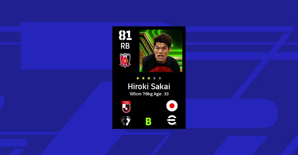 Hiroki Sakai eFootball Stats