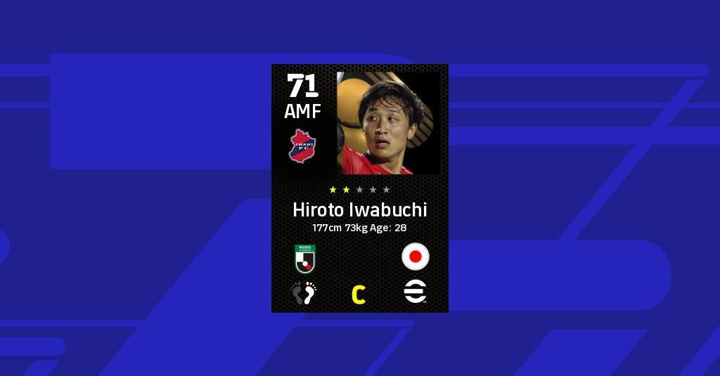 Hiroto Iwabuchi eFootball Stats