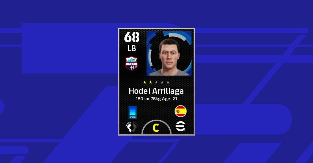 Hodei Arrillaga eFootball Stats