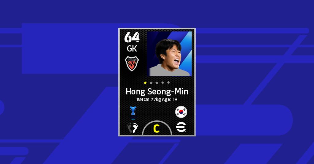 Hong Seong-Min eFootball Stats