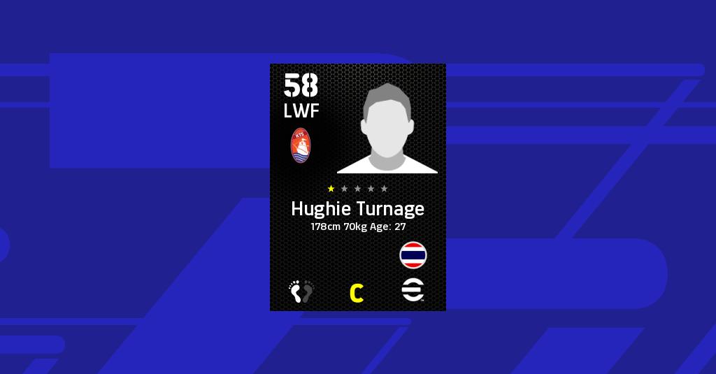 Hughie Turnage eFootball Stats