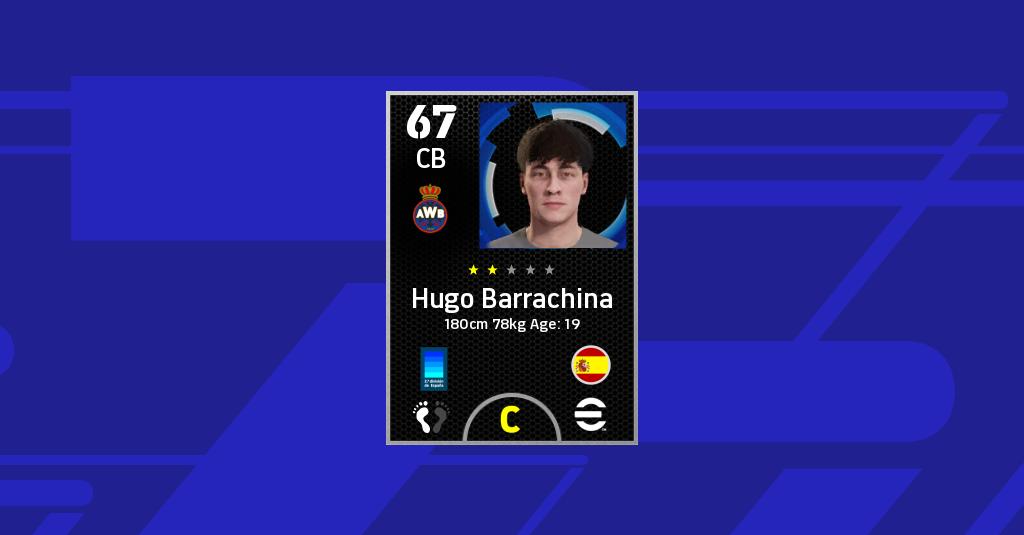 Hugo Barrachina eFootball Stats