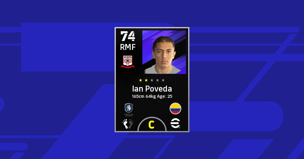 Ian Poveda eFootball Stats