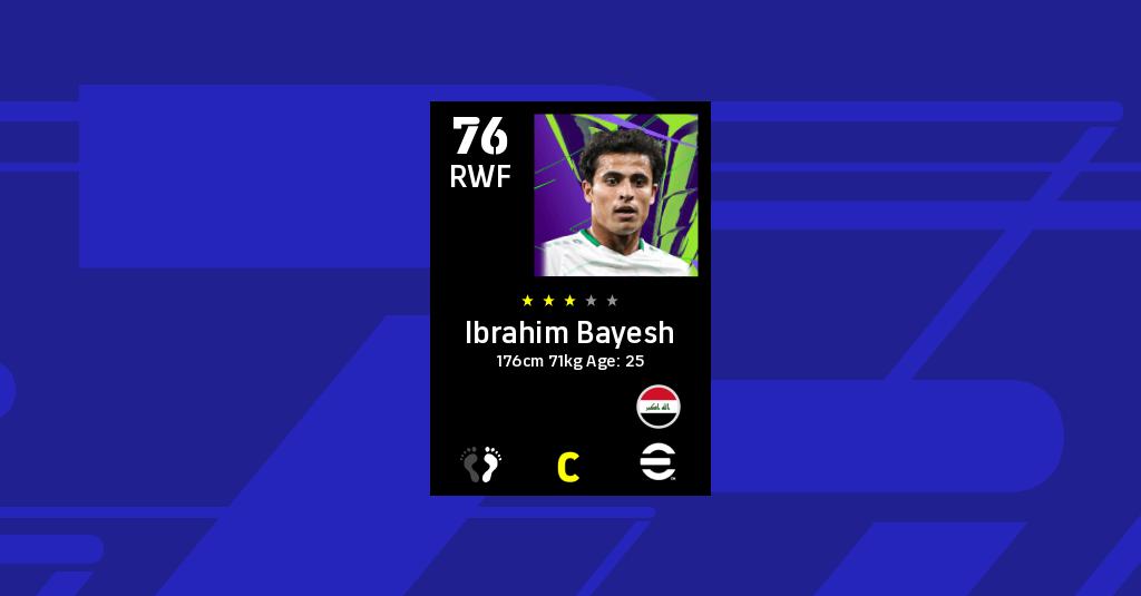 Ibrahim Bayesh eFootball Stats