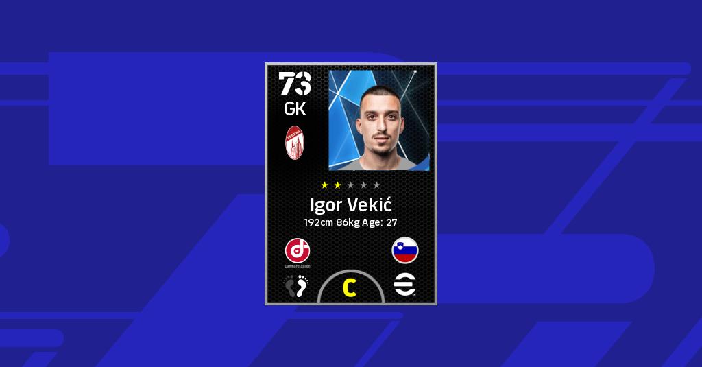 Igor Vekić eFootball Stats