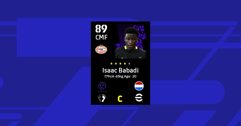 Isaac Babadi eFootball Stats
