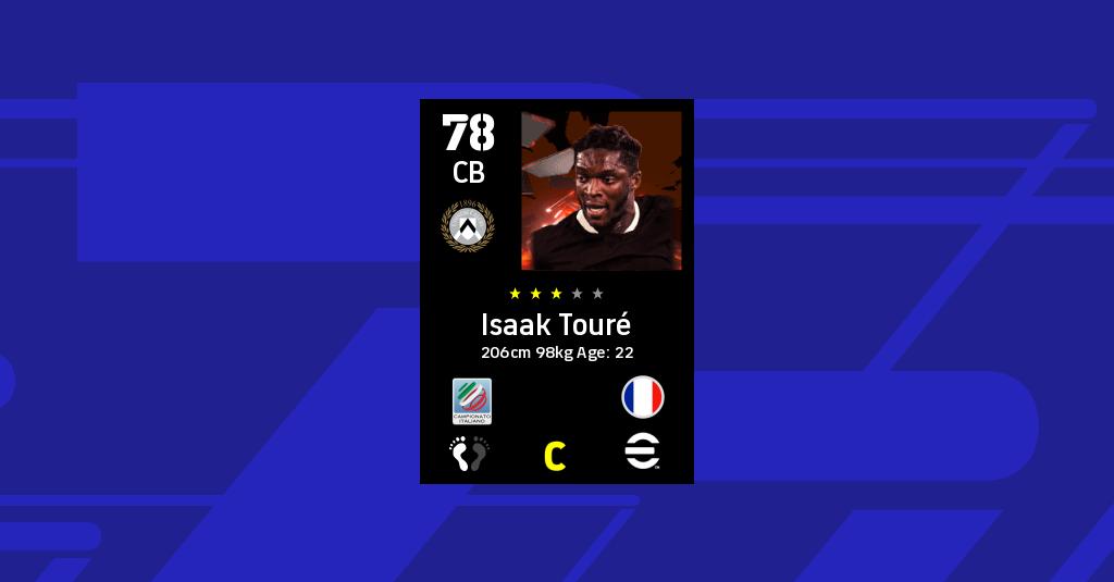 Isaak Touré eFootball Stats