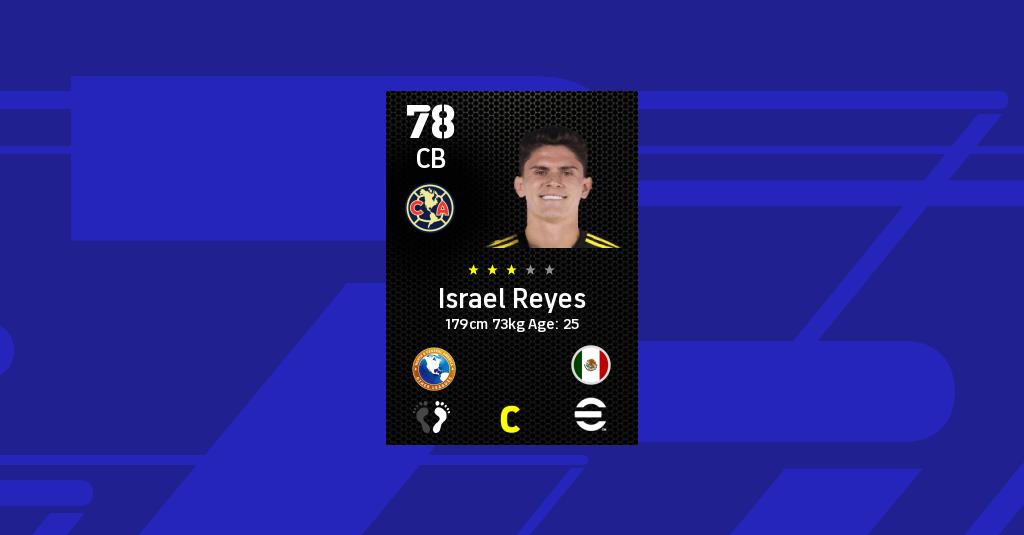 Israel Reyes eFootball Stats