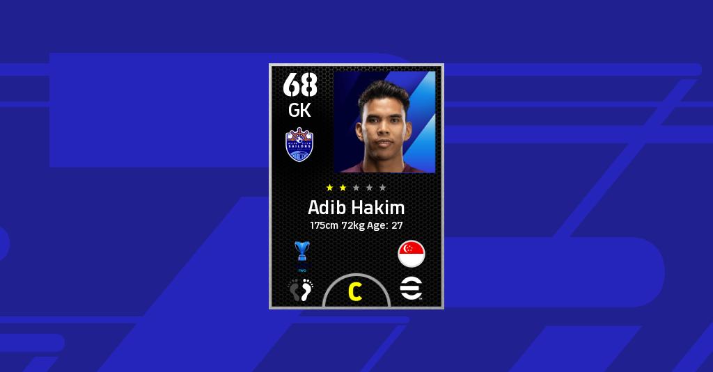 Statistiche di Adib Hakim no eFootball