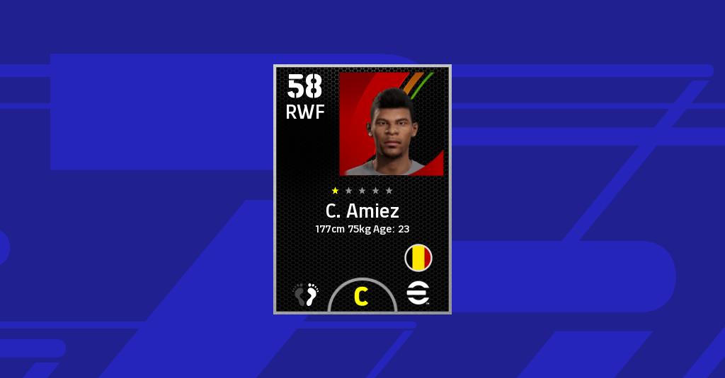 Statistiche di C. Amiez no eFootball 2022