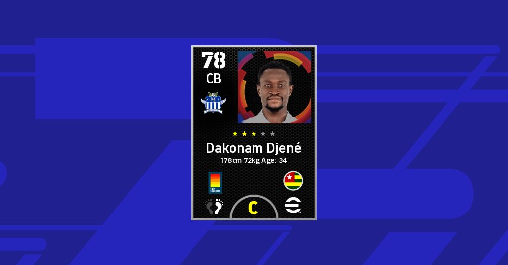 Statistiche di Djene Dakonam no eFootball 2022