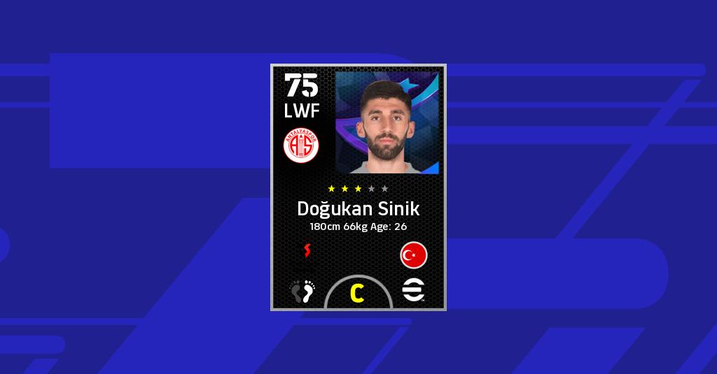 Statistiche di Dogukan Sinik no eFootball