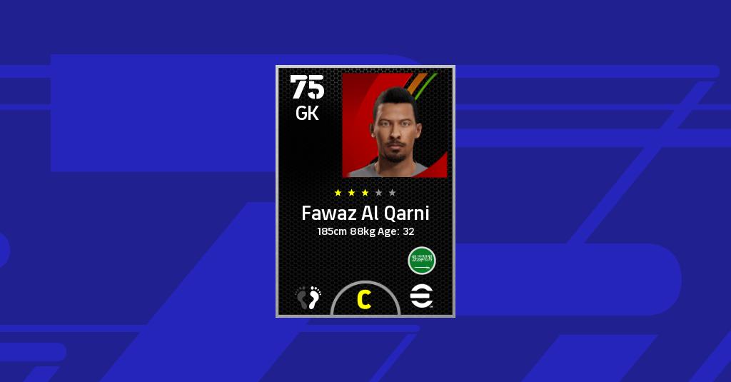 Statistiche di Fawaz Al Qarni no eFootball 2022