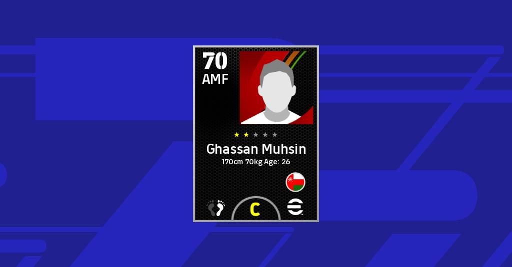 Statistiche di Ghassan Muhsin no eFootball