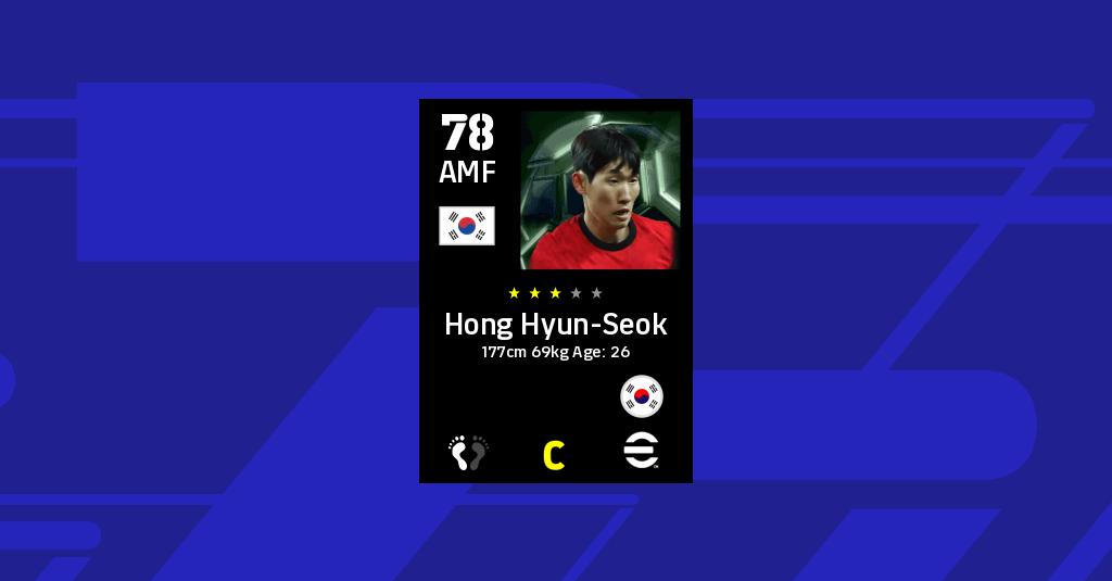 Statistiche di Hong Hyun-Seok no eFootball