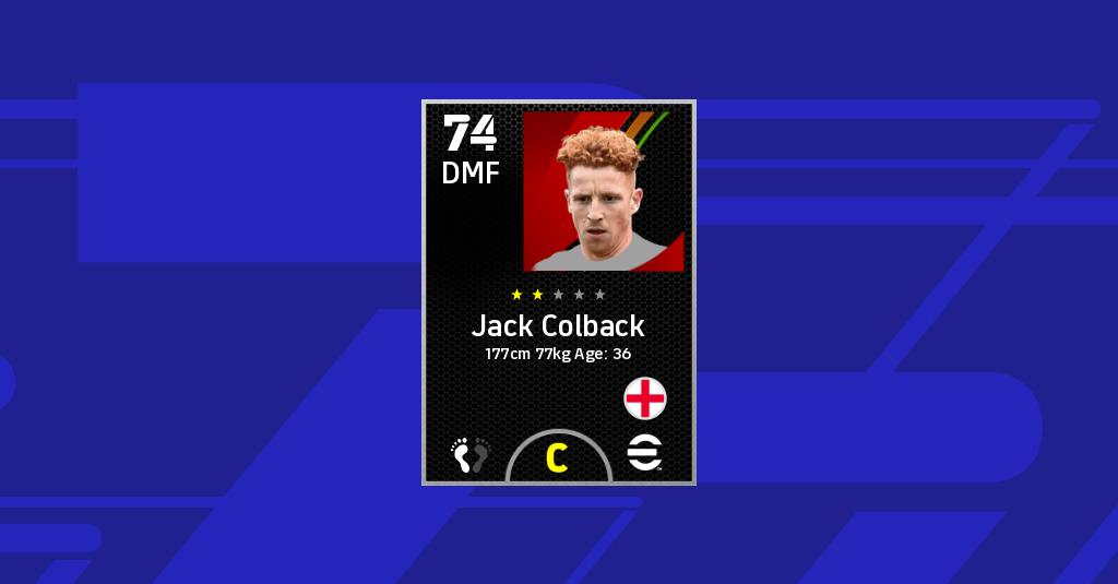 Statistiche di Jack Colback no eFootball