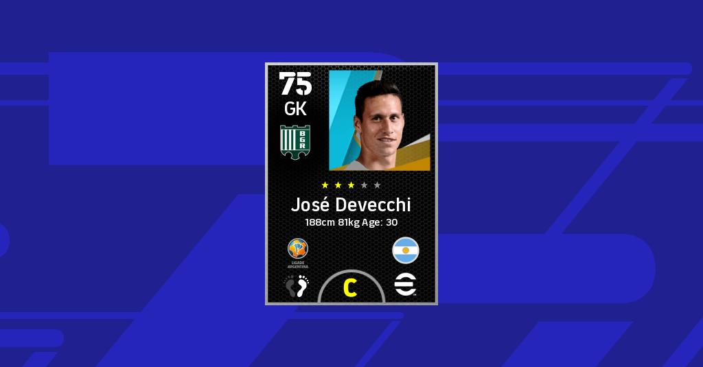Statistiche di José Devecchi no eFootball 2022