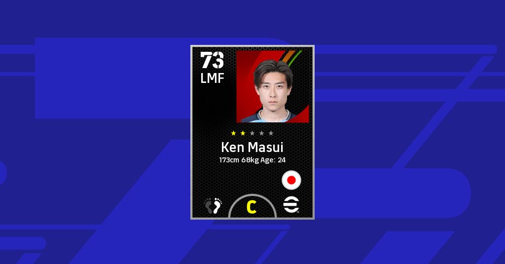 Statistiche di Ken Masui no eFootball 2022