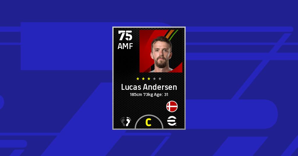 Statistiche di Lucas Andersen no eFootball 2022