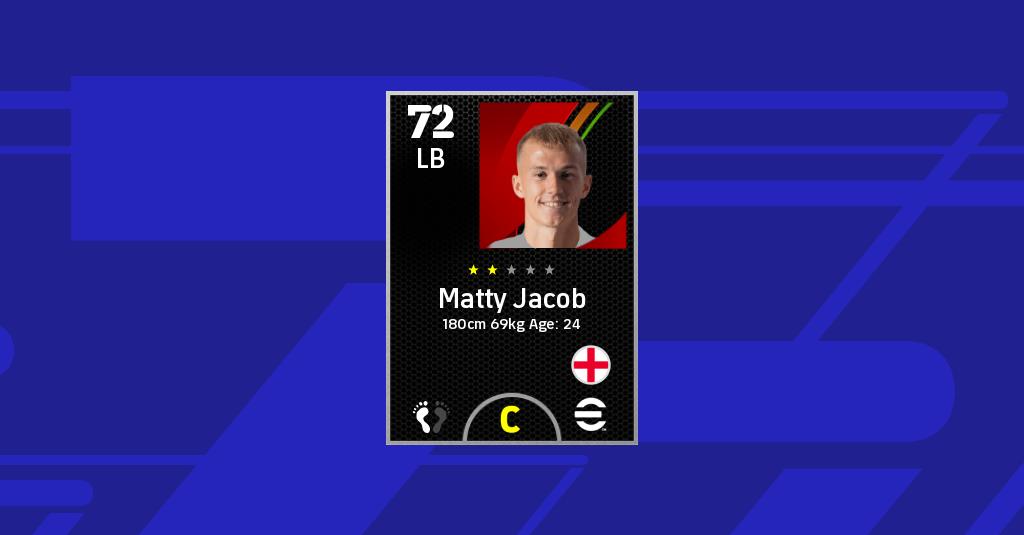 Statistiche di Matty Jacob no eFootball 2022