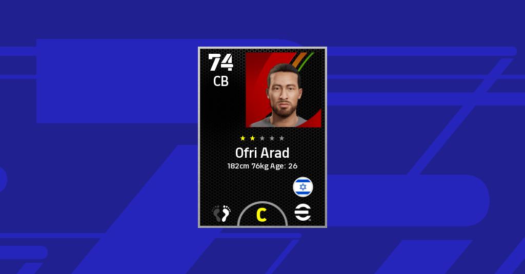 Statistiche di Ofri Arad no eFootball