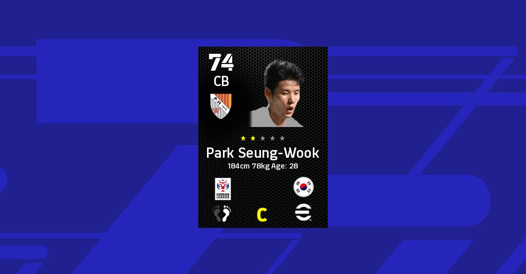 Statistiche di Park Seung-Wook no eFootball 2022