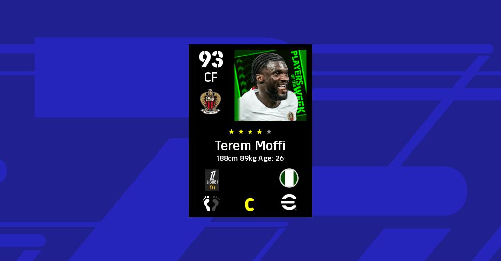 Statistiche di Terem Moffi no eFootball 2022