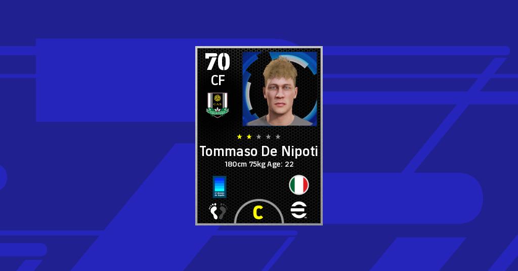 Statistiche Di Tommaso De Nipoti No Efootball