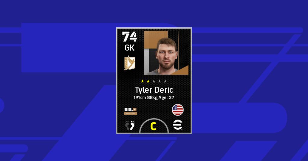 Statistiche di Tyler Deric no eFootball