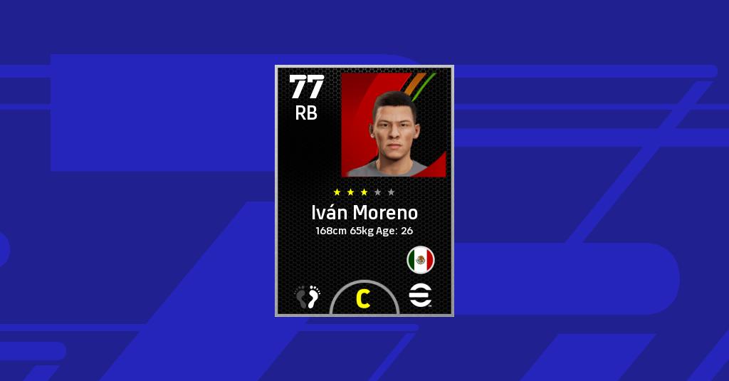 Iván Moreno eFootball Stats