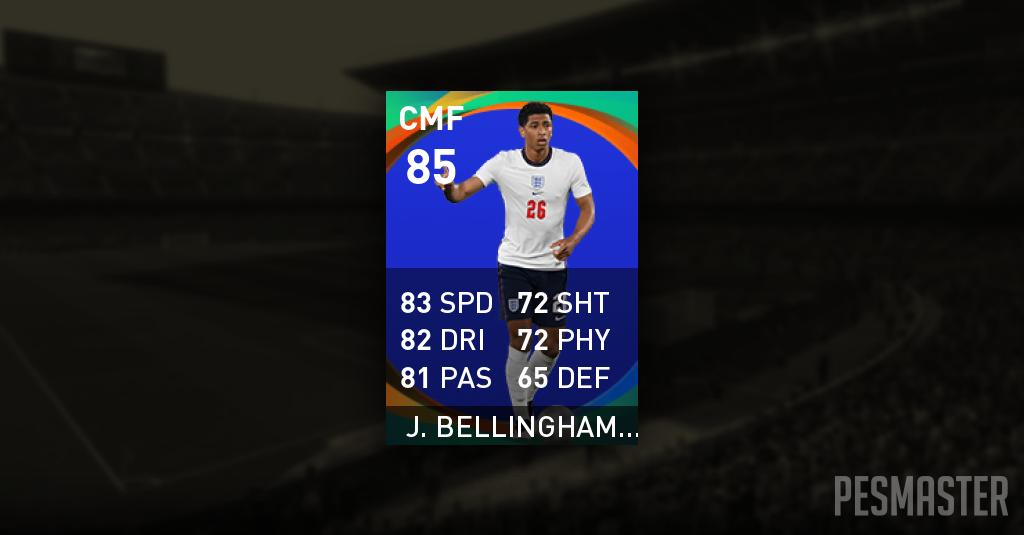 Jude Bellingham PES 2021 Stats