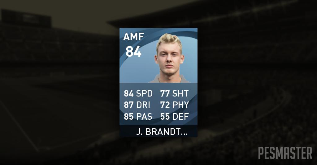 Julian Brandt PES 2021 Stats