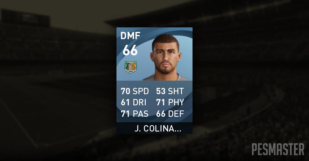 J. Colina PES 2021 Stats
