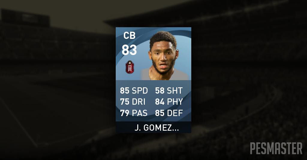 Joe Gomez PES 2021 Stats