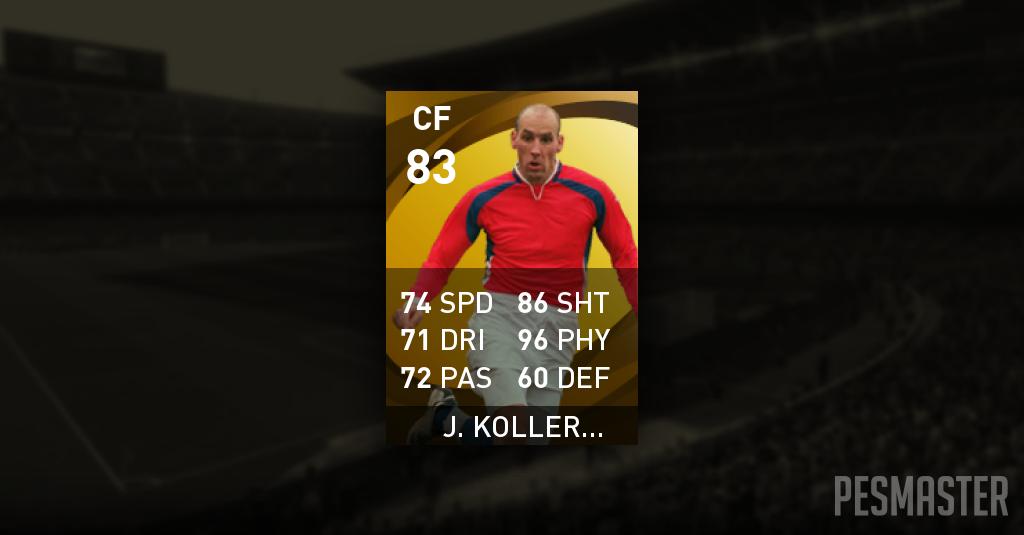 Jan Koller PES 2021 Stats
