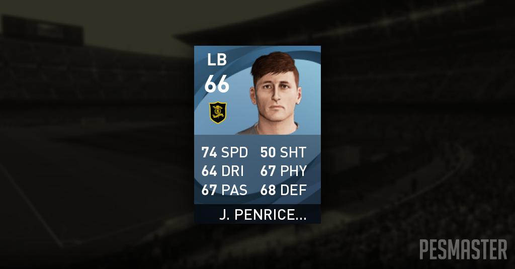 James Penrice PES 2021 Mobile Stats